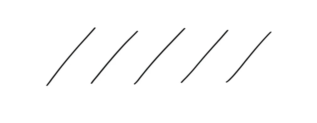 Modern Calligraphy: Upstrokes and Downstrokes — ECLetters | Maryland ...