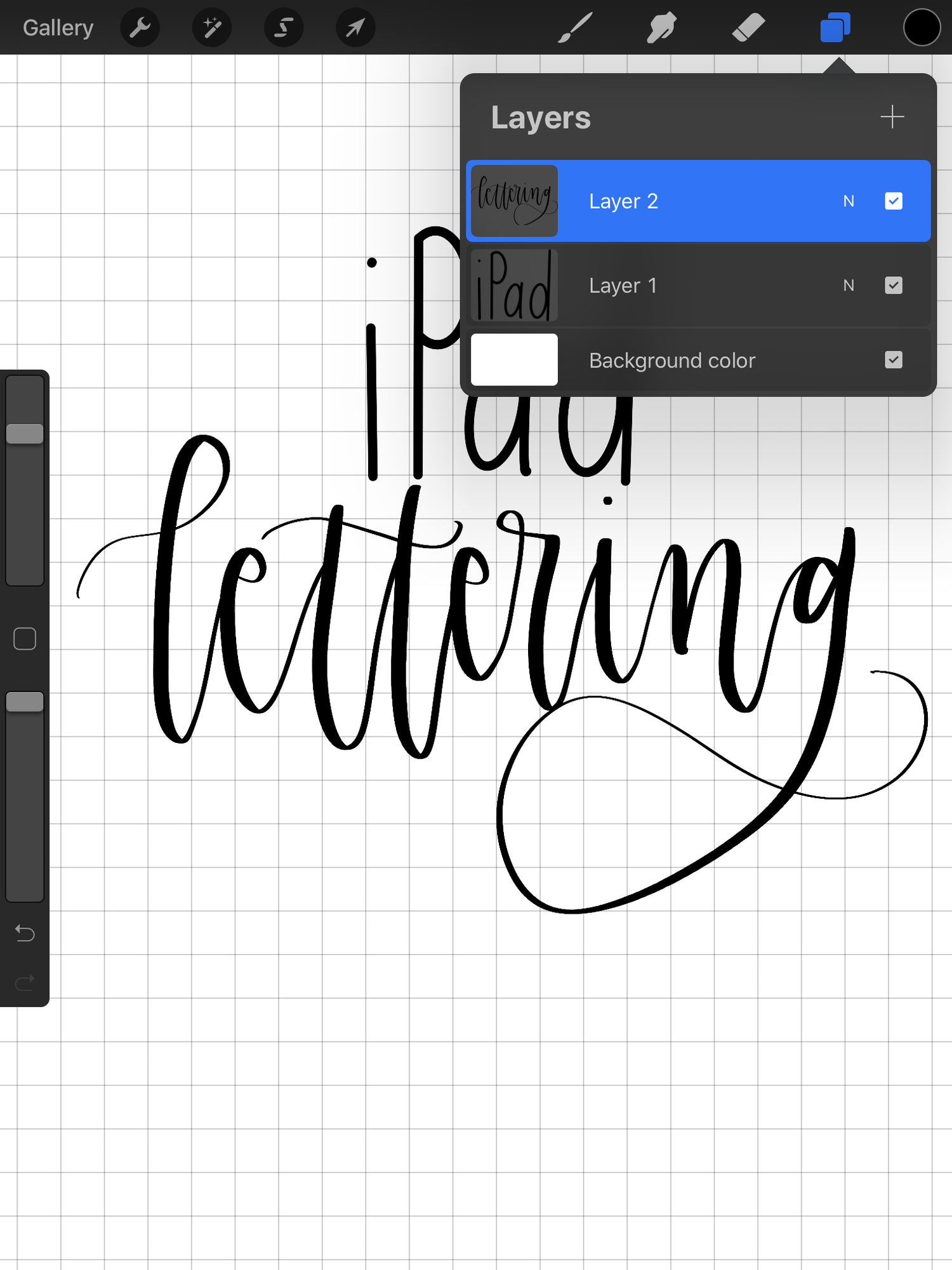 iPad Lettering for Beginners — ECLetters | Maryland Calligrapher