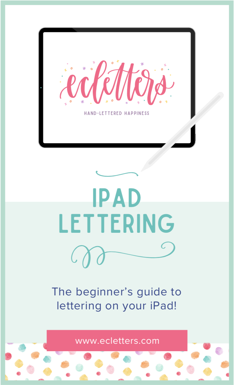iPad Lettering for Beginners — ECLetters | Maryland Calligrapher