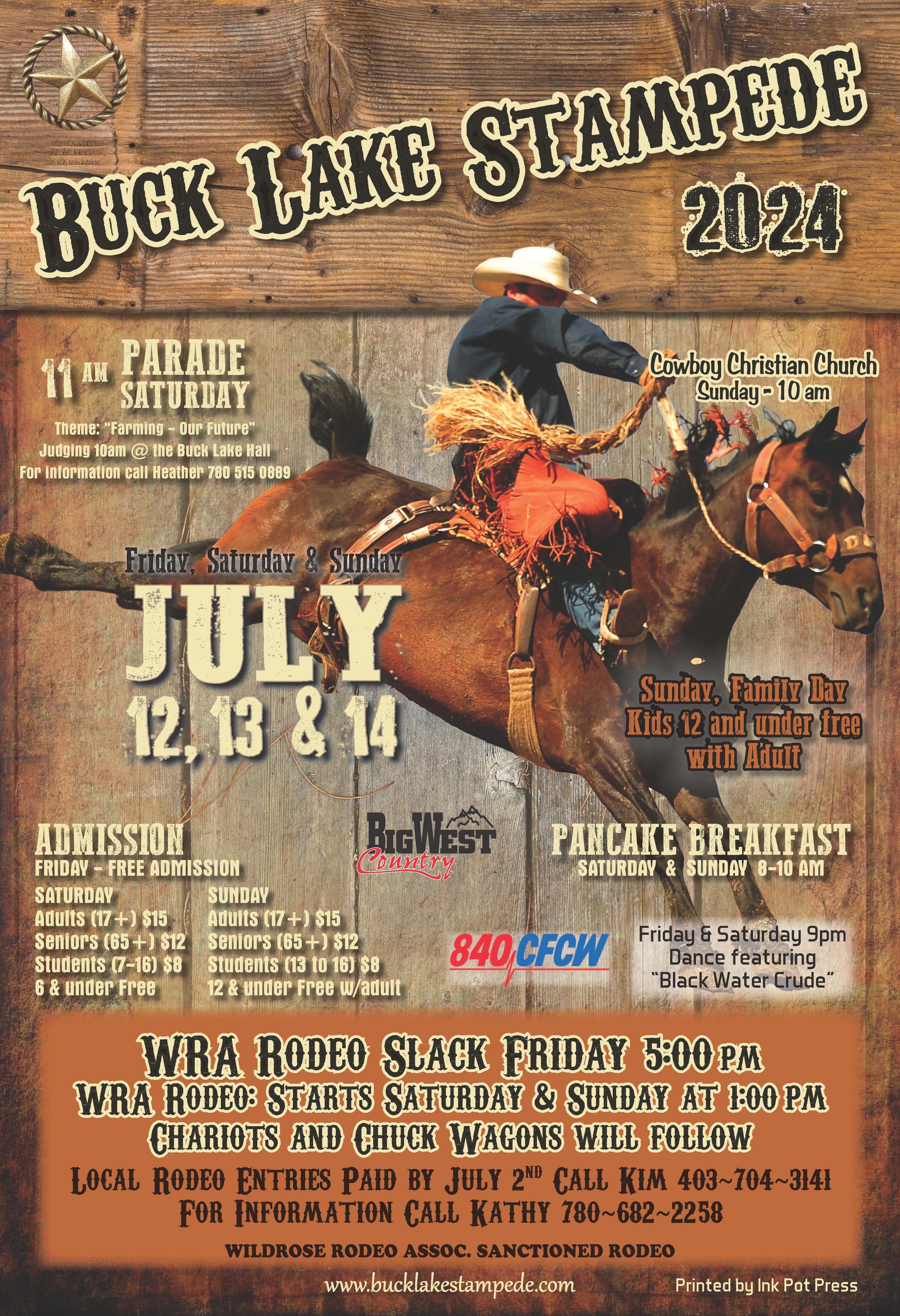 Information — Buck Lake Stampede