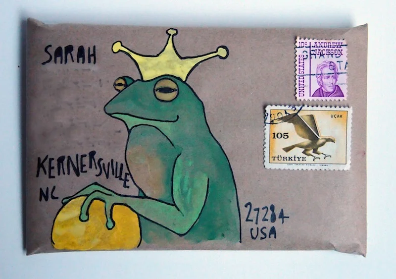 Outgoing mail art — Naomi Loves
