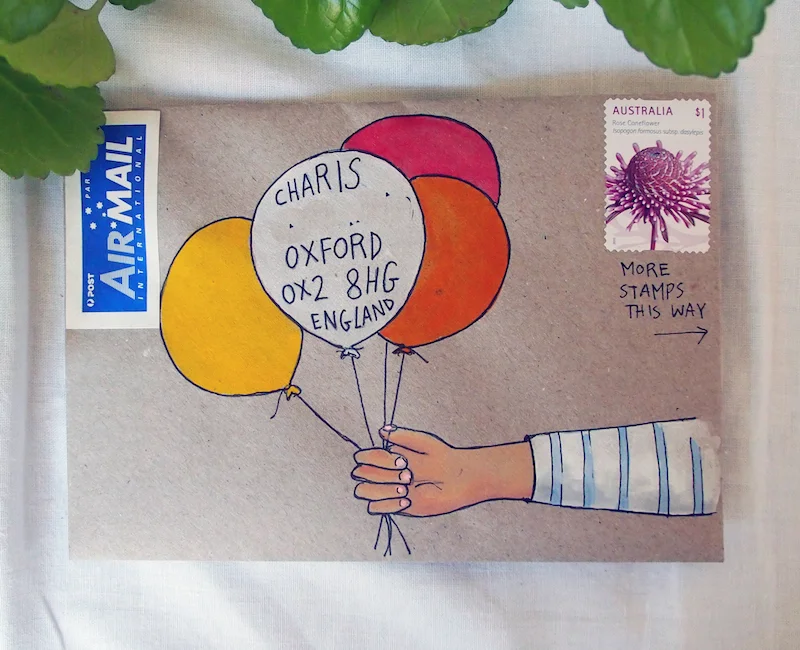 Mail-art: picturing kindness — Naomi Loves