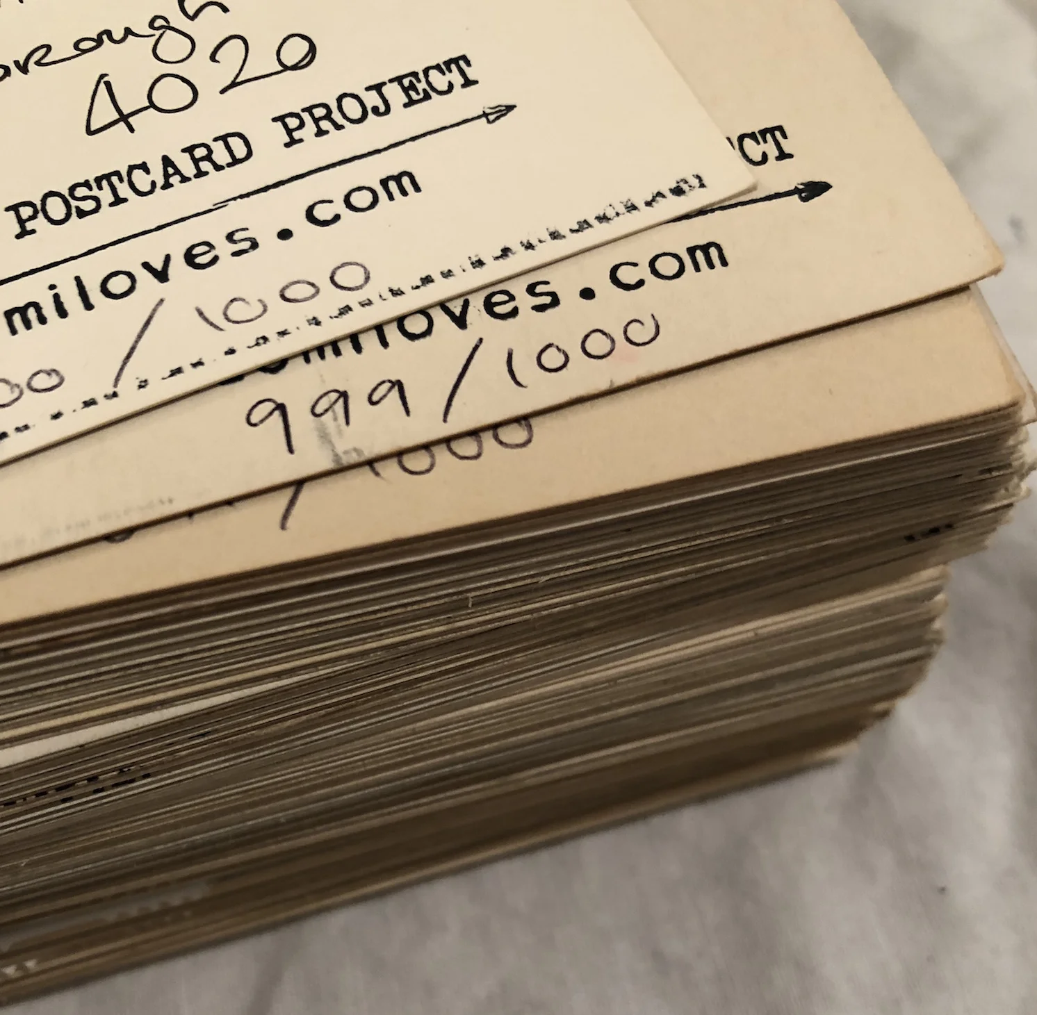 The end of the Thousand Postcard Project: thoughts about art for art's ...