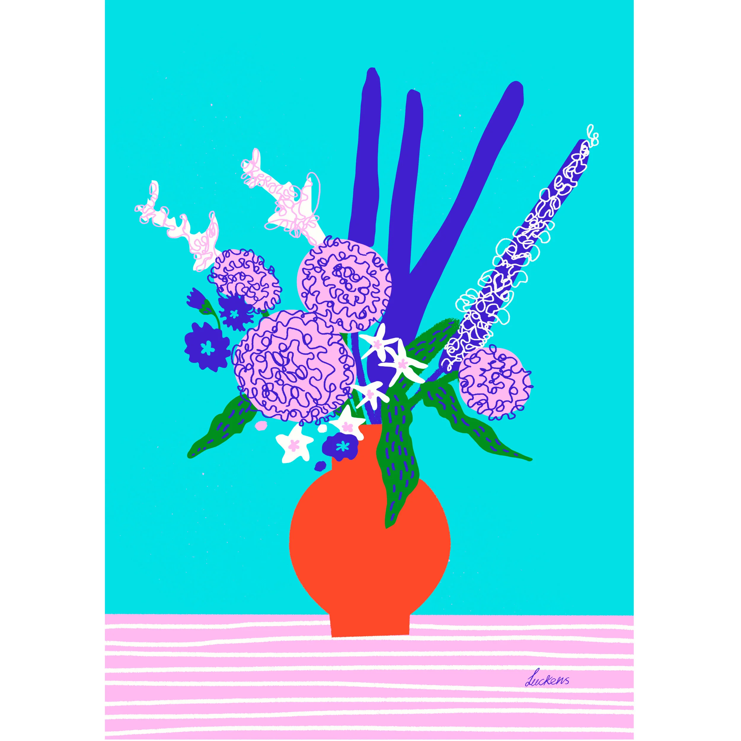 luckens / illustration / design / art prints / greetings cards