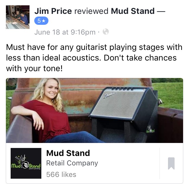 Reviews — Mud Stand
