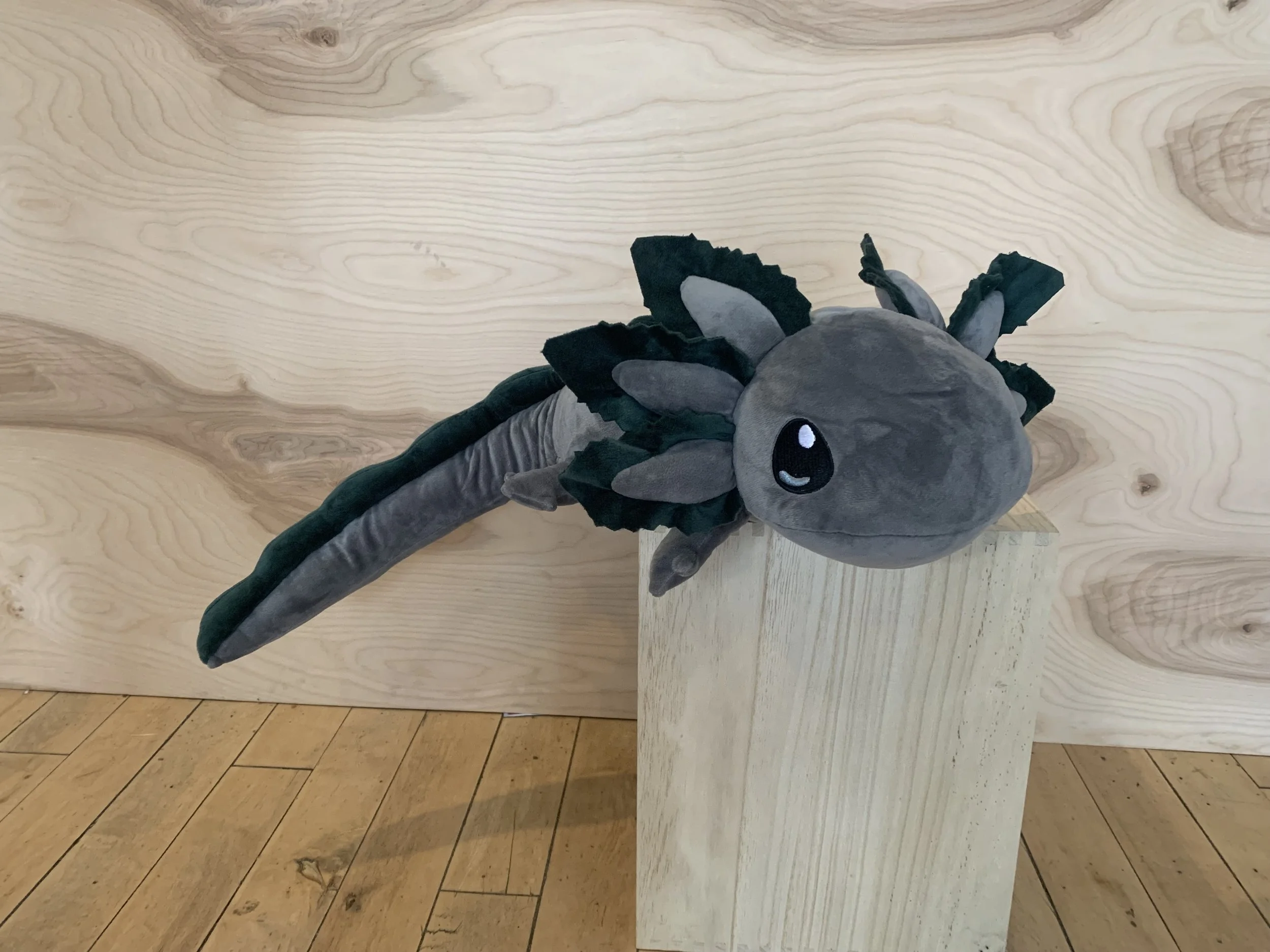 Huge 4 pound Grey Realistic Axolotl — NATURE WALK