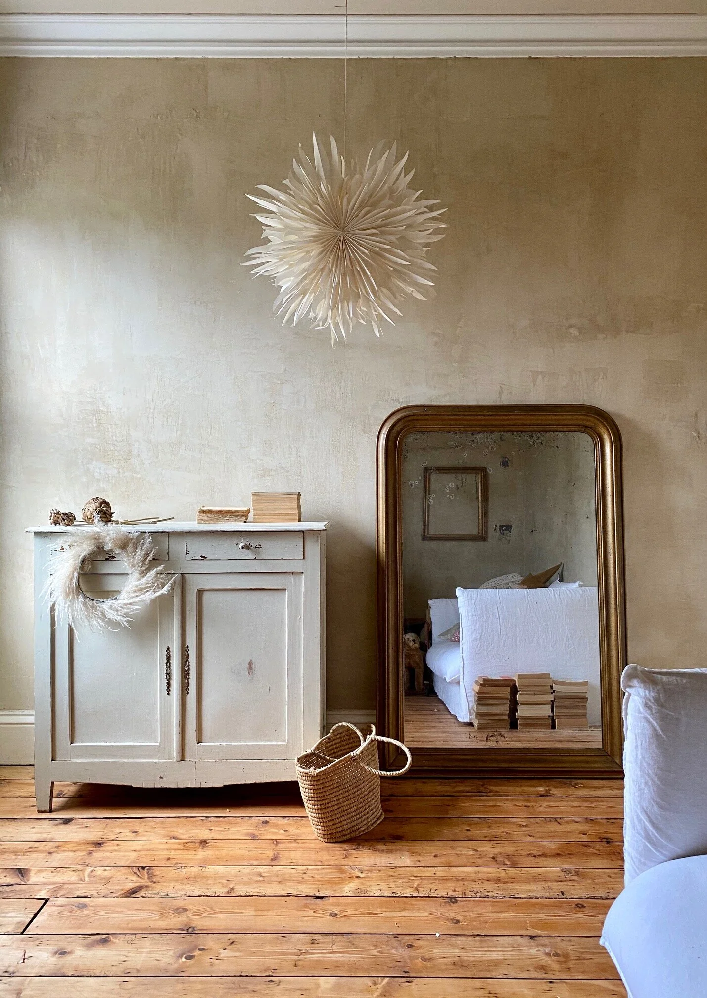 On To Look Distressed Wall Painting Techniques Mountain Range Art Wood