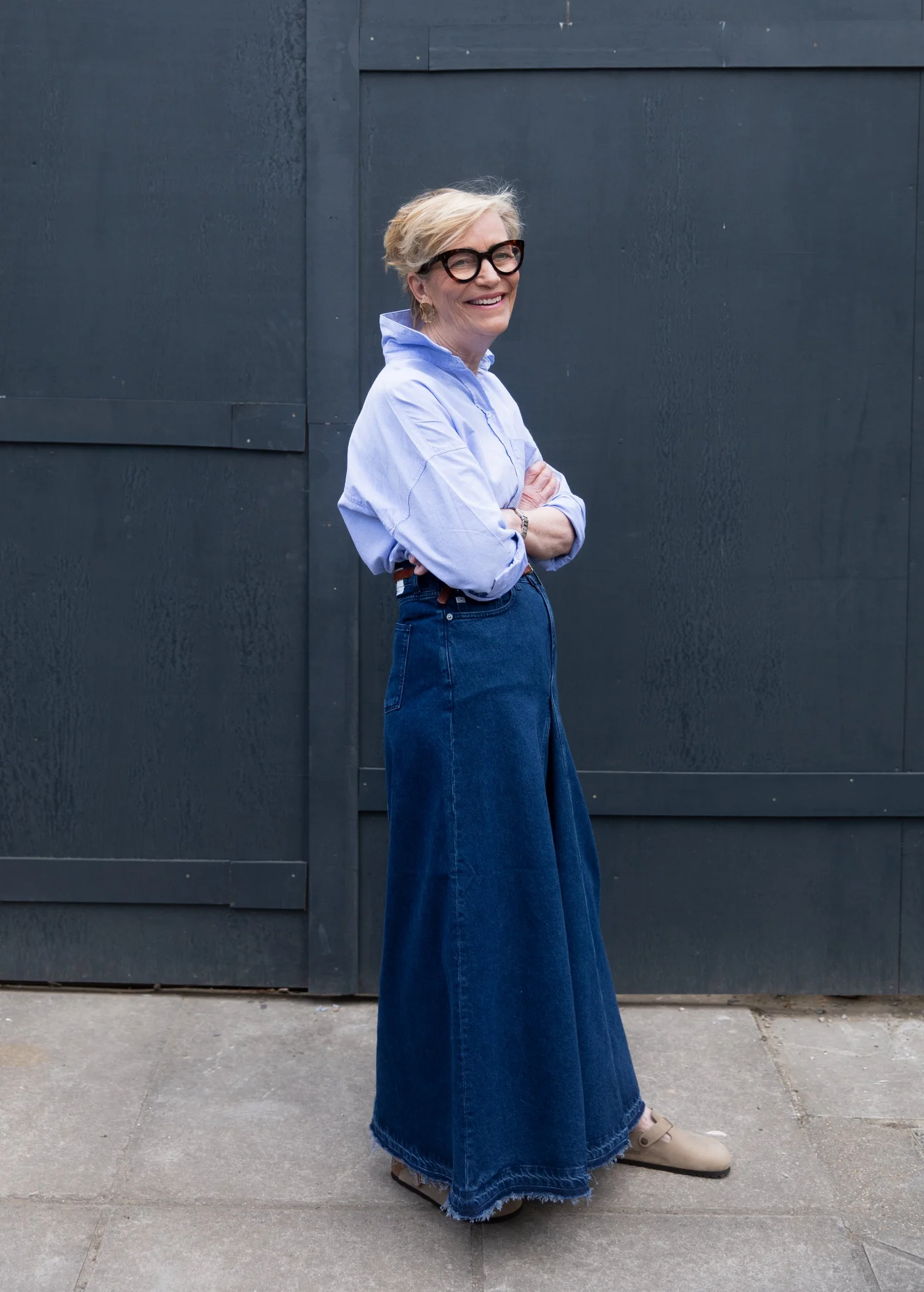 A Sea of Blue — Graham St. Fashion blog homepage