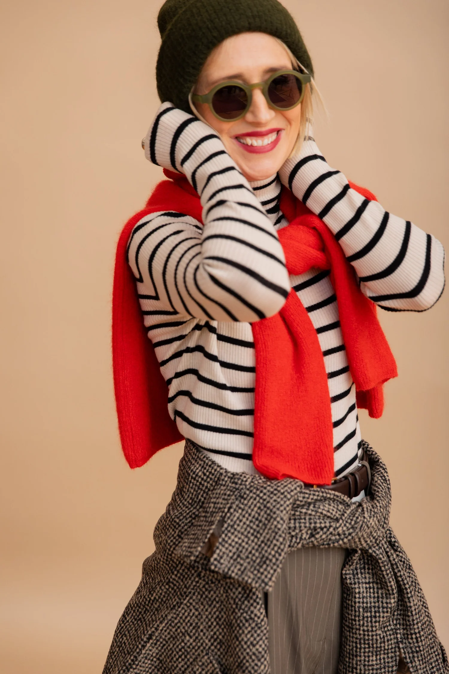 A Flash of Red — Graham St. Fashion blog homepage