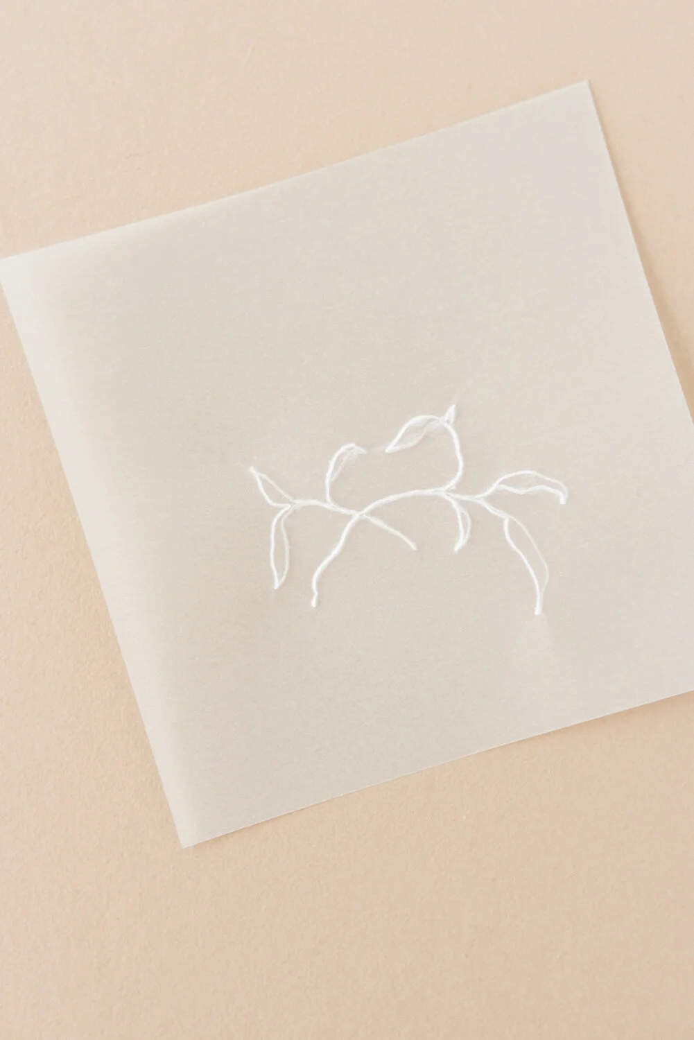 Design No.4 | Minimal Leaf Paper Embosser — Jenny Sanders