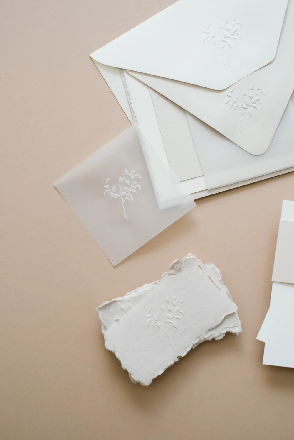 Design No.5 | Modern Leaf Paper Embosser.5 — Jenny Sanders