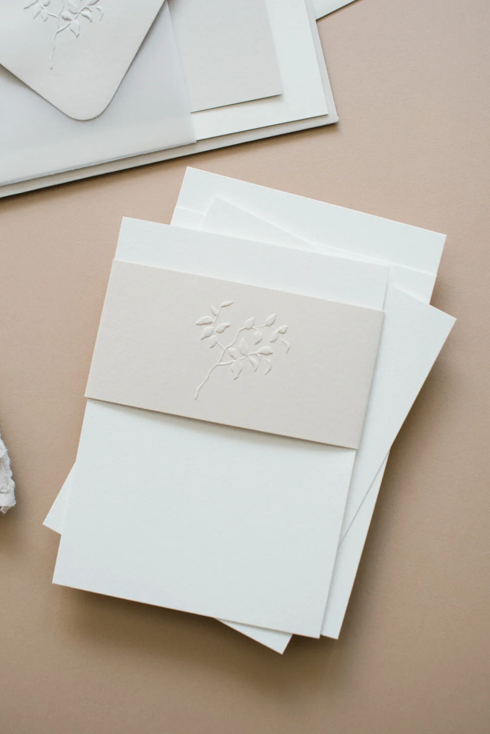 Design No.5 | Modern Leaf Paper Embosser.5 — Jenny Sanders