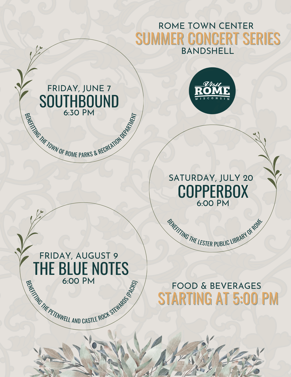 Upcoming Events — Visit Rome, WI