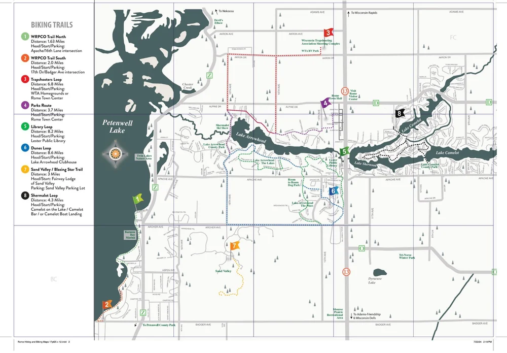 Hiking & Biking — Visit Rome, WI