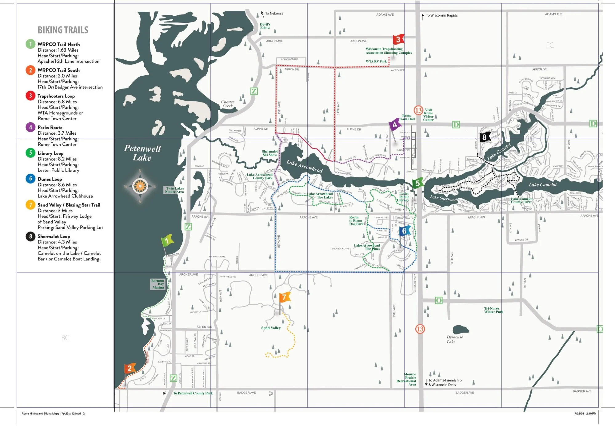 Hiking & Biking — Visit Rome, WI