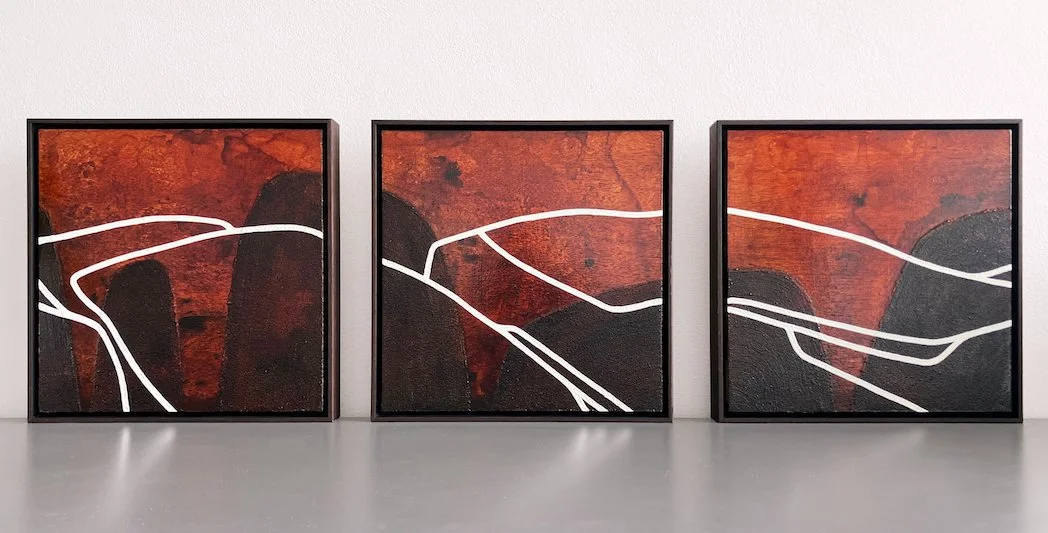 Kim_de Haan - Haven (Triptych) — Sydney Road Gallery