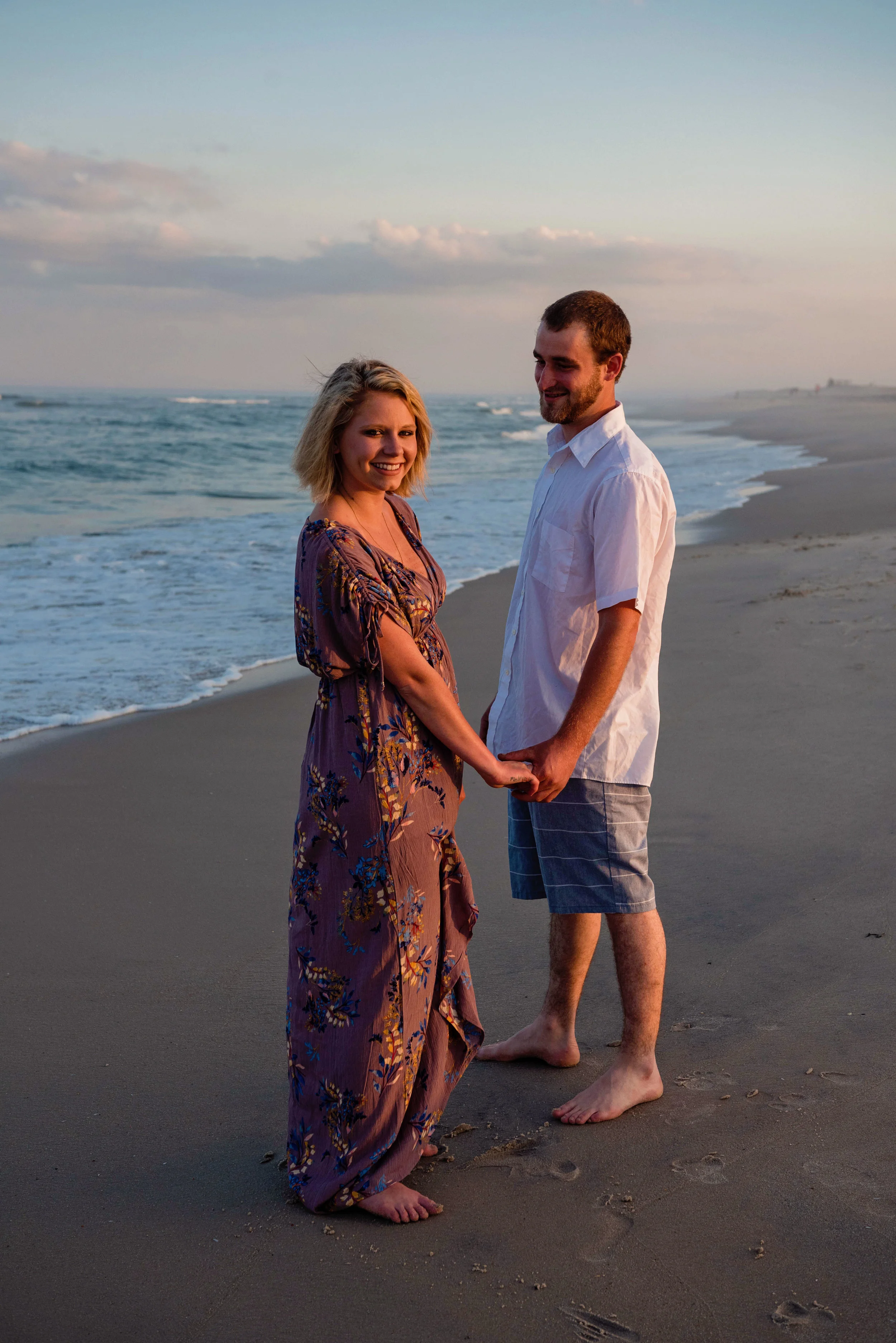 Taylor & Nikko ENGAGED: Assateague Island — Karin Lertora Photography