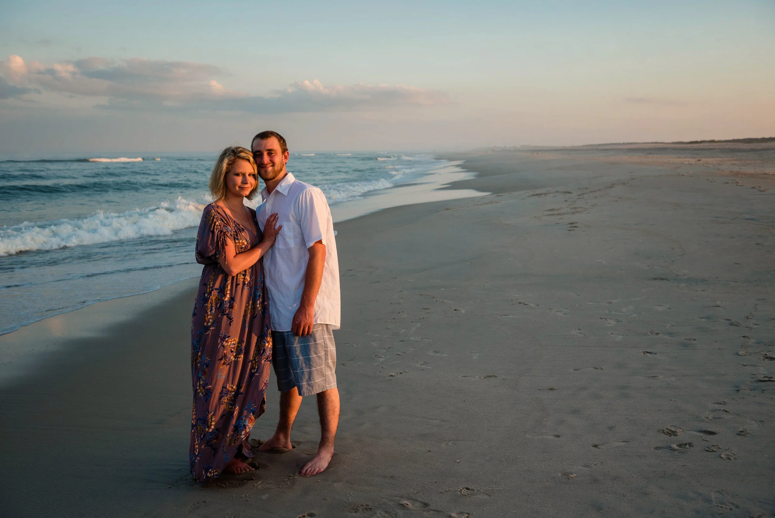 Taylor & Nikko ENGAGED: Assateague Island — Karin Lertora Photography