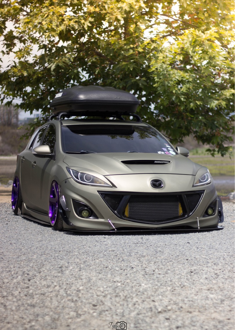 Stanced 2010 Mazda 3