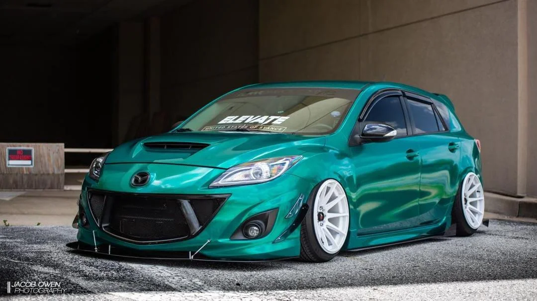 Stanced 2010 Mazda 3