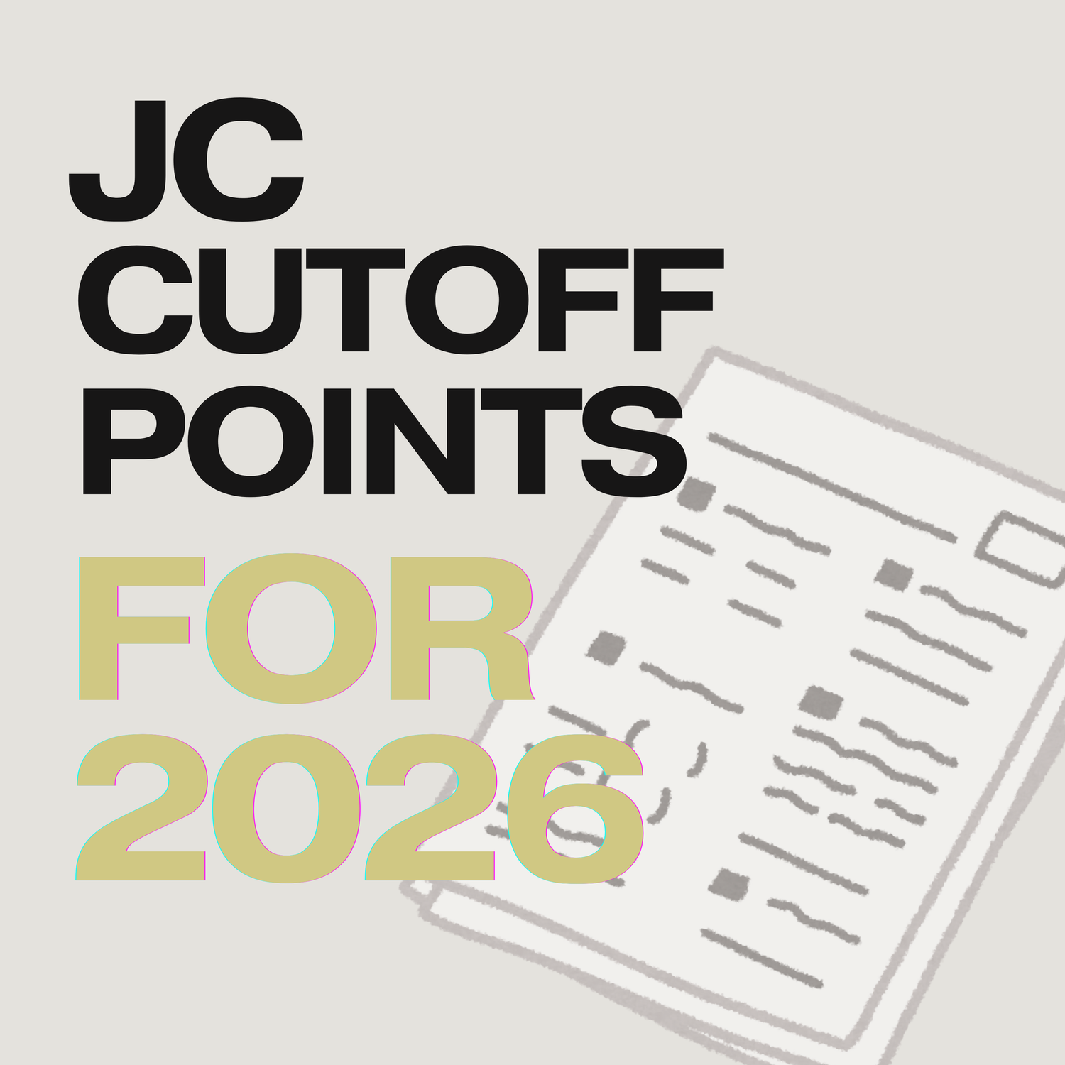 JC Cut-Off Points 2026: Full List for Singapore Junior Colleges ...