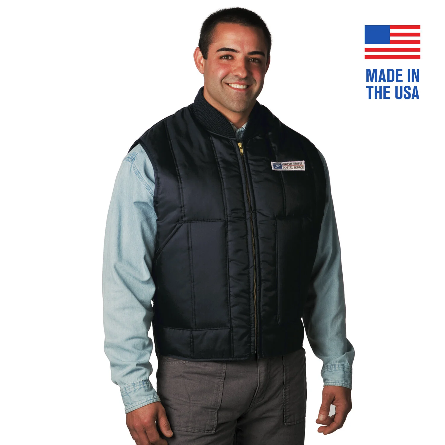 Style 126 · Union Made Postal Work Vest (also available without postal ...