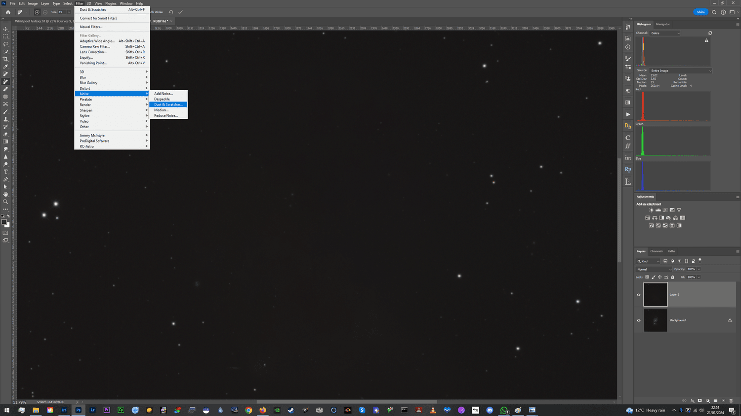 Deep Sky Astrophotography Processing Tutorial ─ Steven Robinson ...