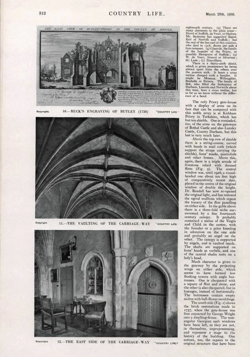 HISTORY — Butley Priory
