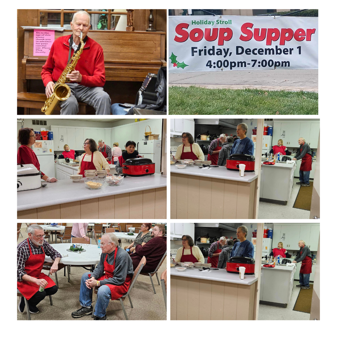 soup supper pictures — Trinity Episcopal Church of Muscatine