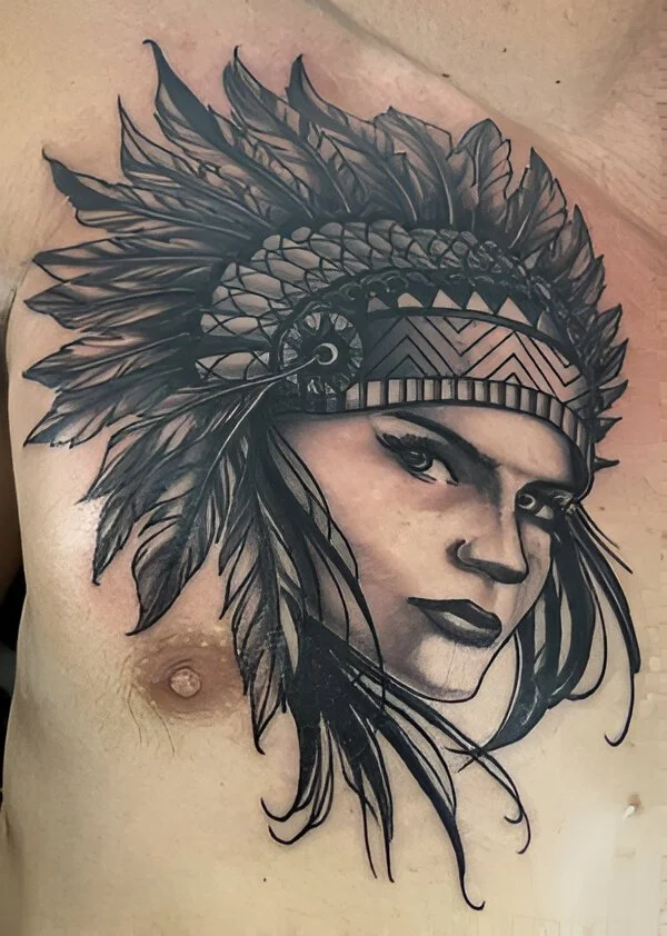 Mens Chest Tattoo Designs, Ideas & Placements