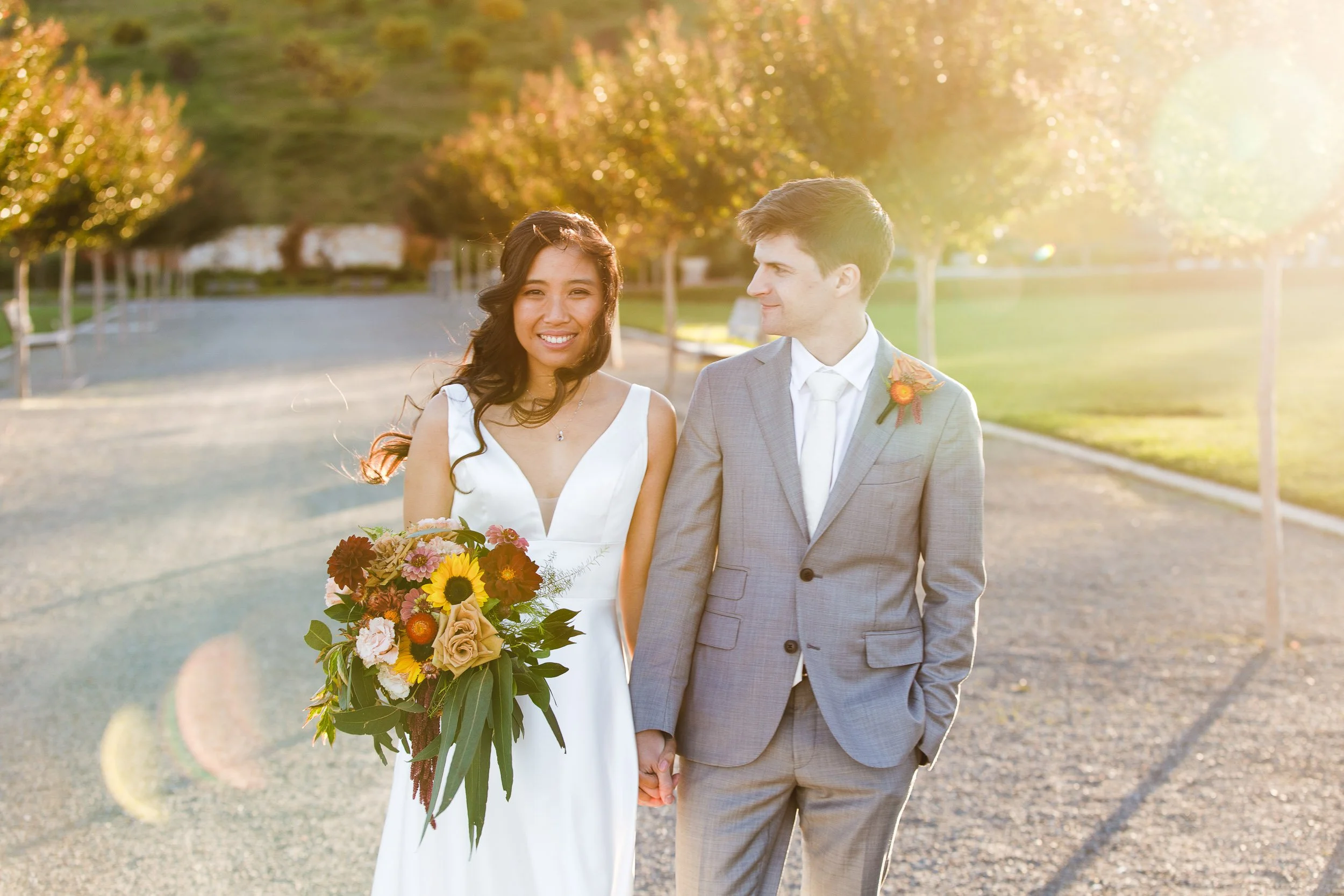 Angie + Dave | Wedding at the National Arboretum in Canberra ...