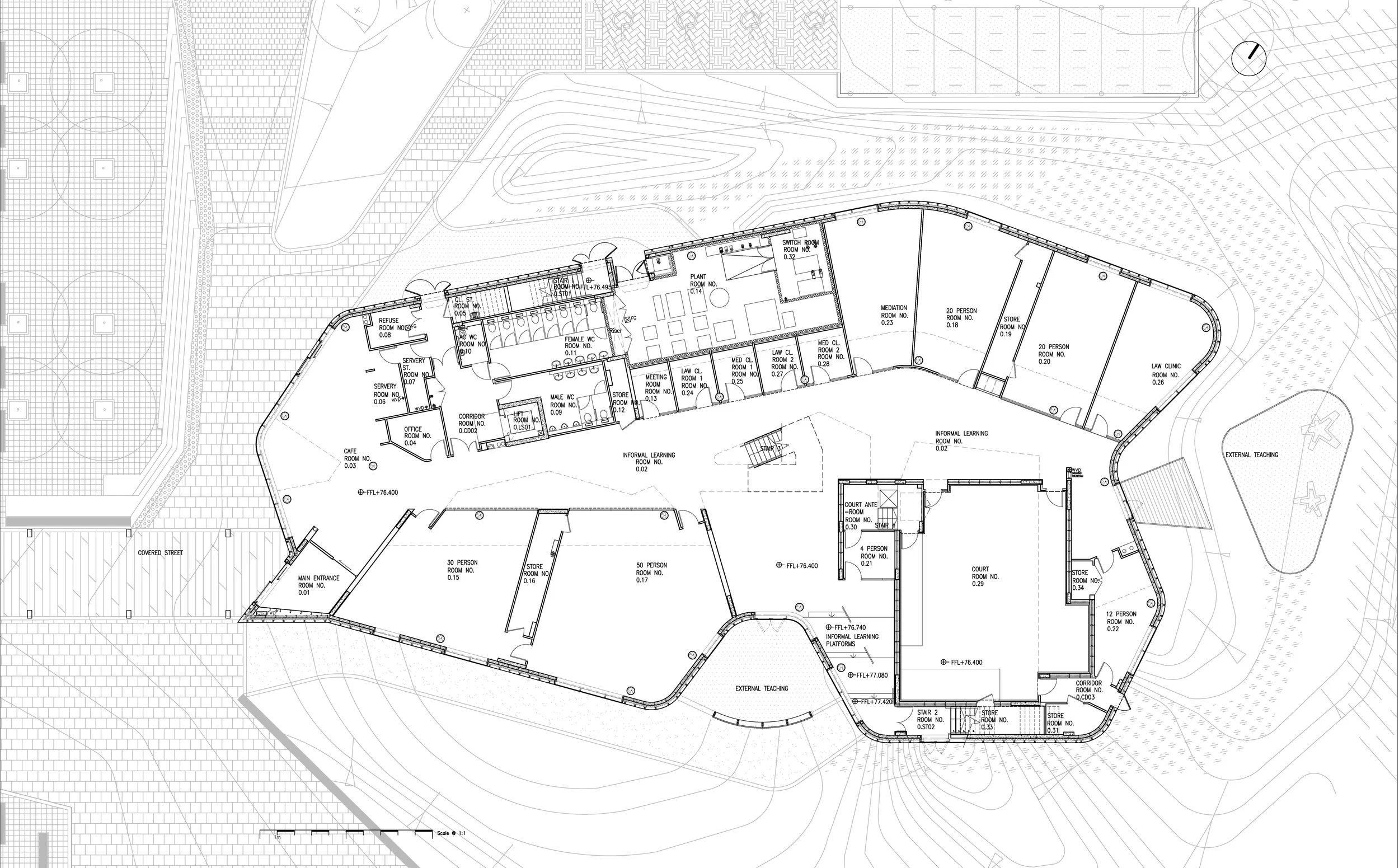 Law Court Floor Plan