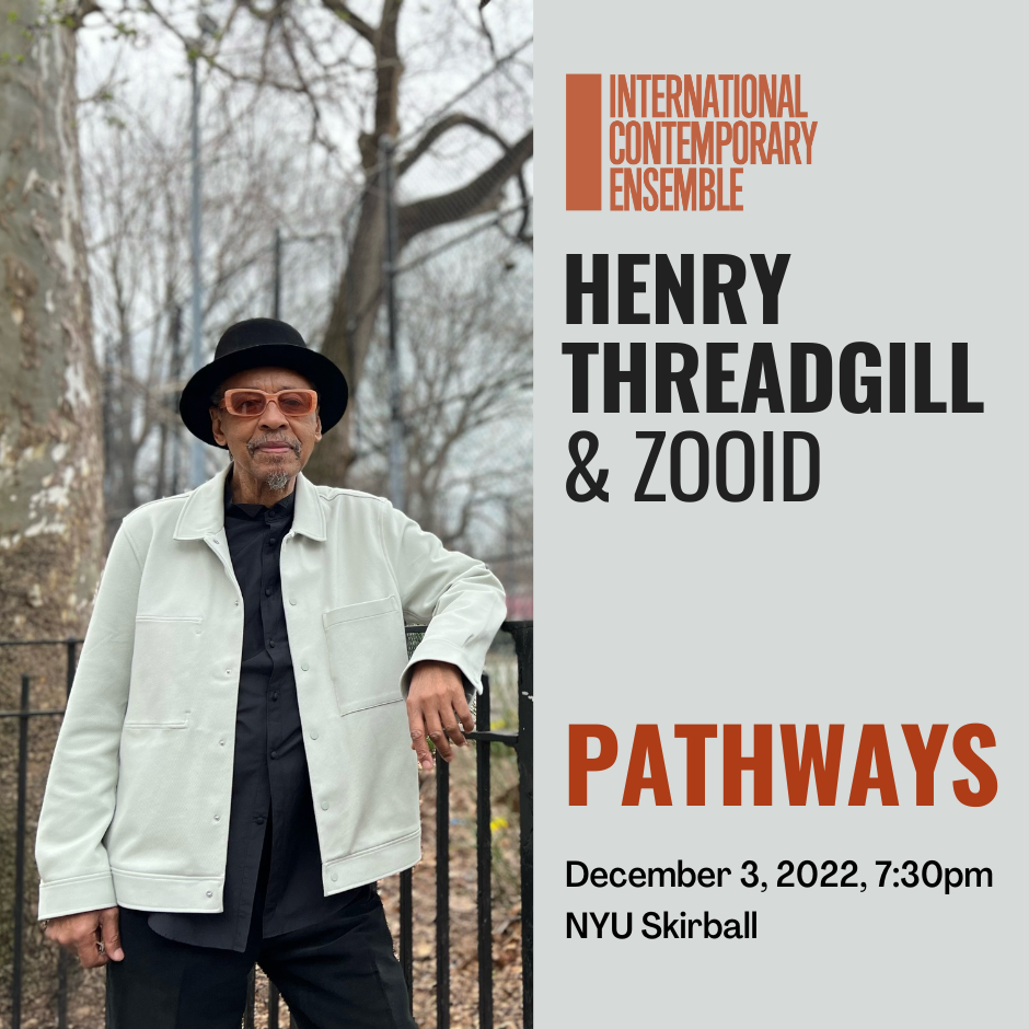 Upcoming Events — International Contemporary Ensemble