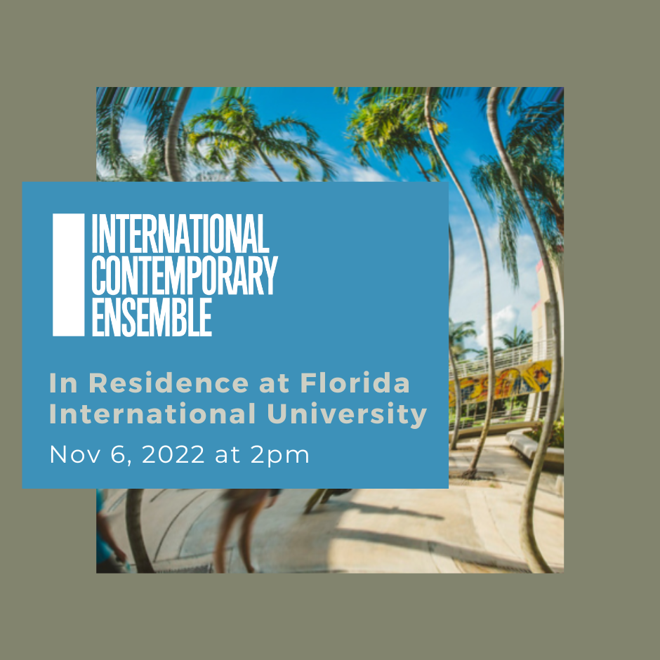 Upcoming Events — International Contemporary Ensemble