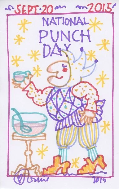 VINTAGE National Punch Day — Tomie dePaola