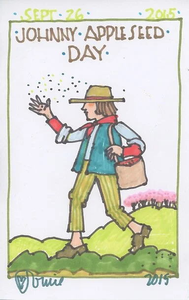 VINTAGE Johnny Appleseed Day — Tomie dePaola