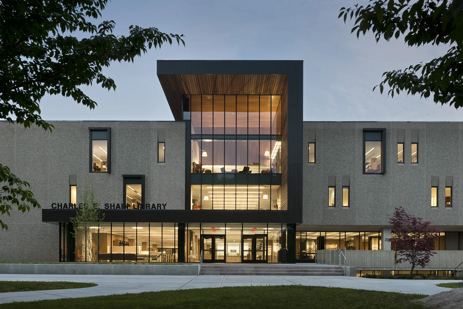 Schwartz/Silver Architects — Shain Library, Connecticut College