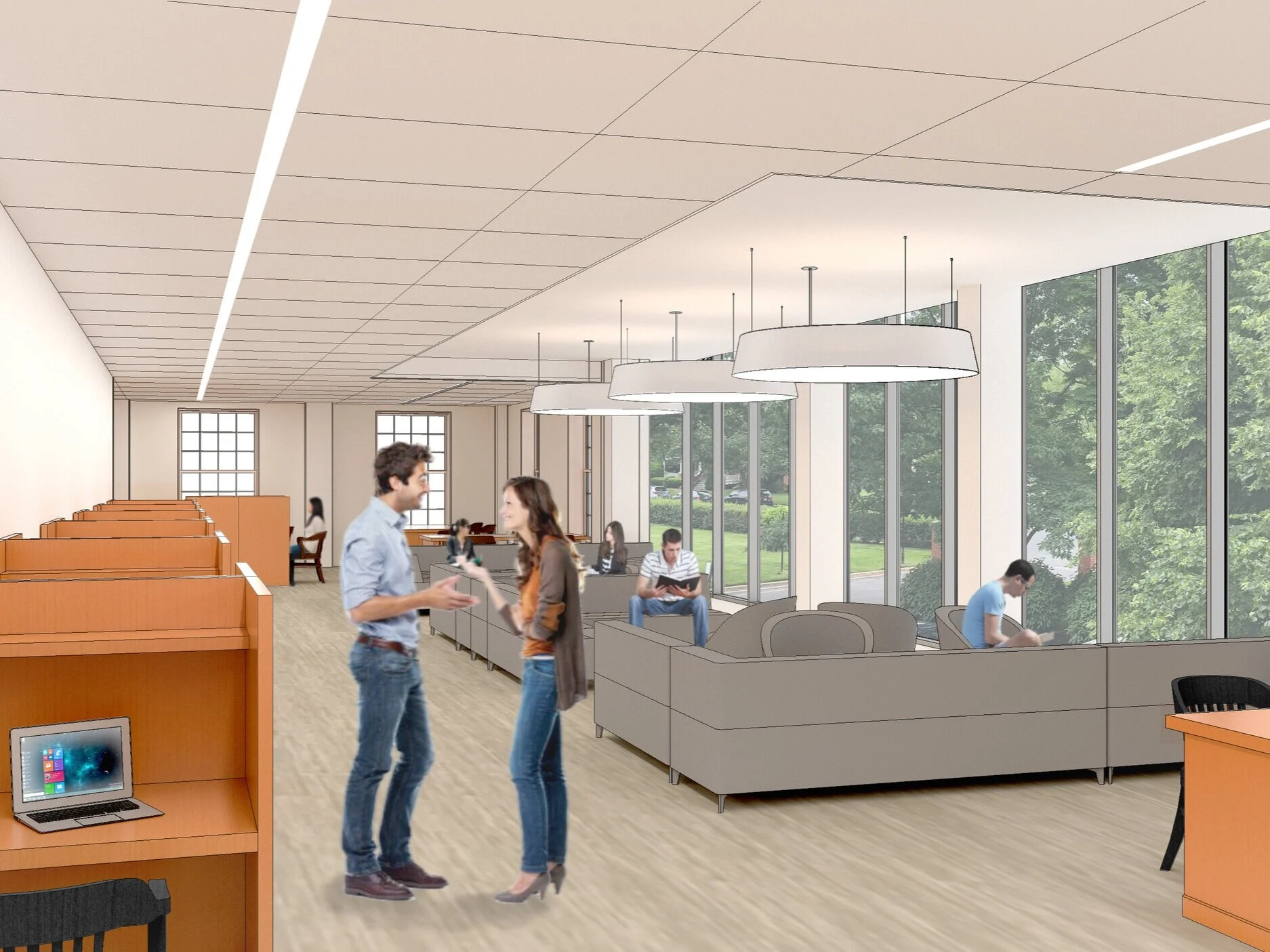 Schwartz/Silver Architects — Beneficial-Hodson Library and Learning Commons