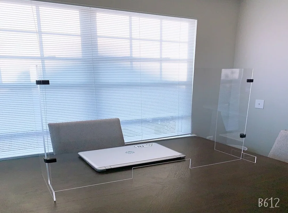 Sneeze Guard Plexi-Glass Barrier — Delta Glass NJ