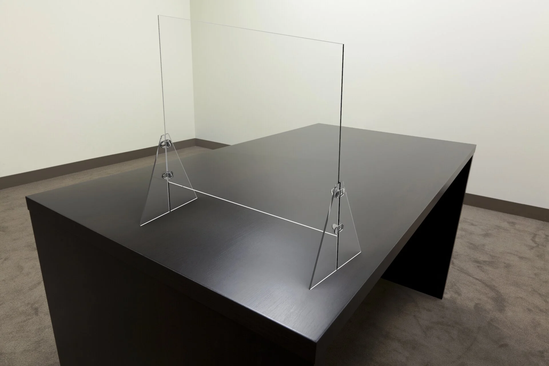 Sneeze Guard Plexi-Glass Barrier — Delta Glass NJ