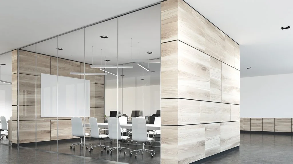 Modern Glass Conference Room
