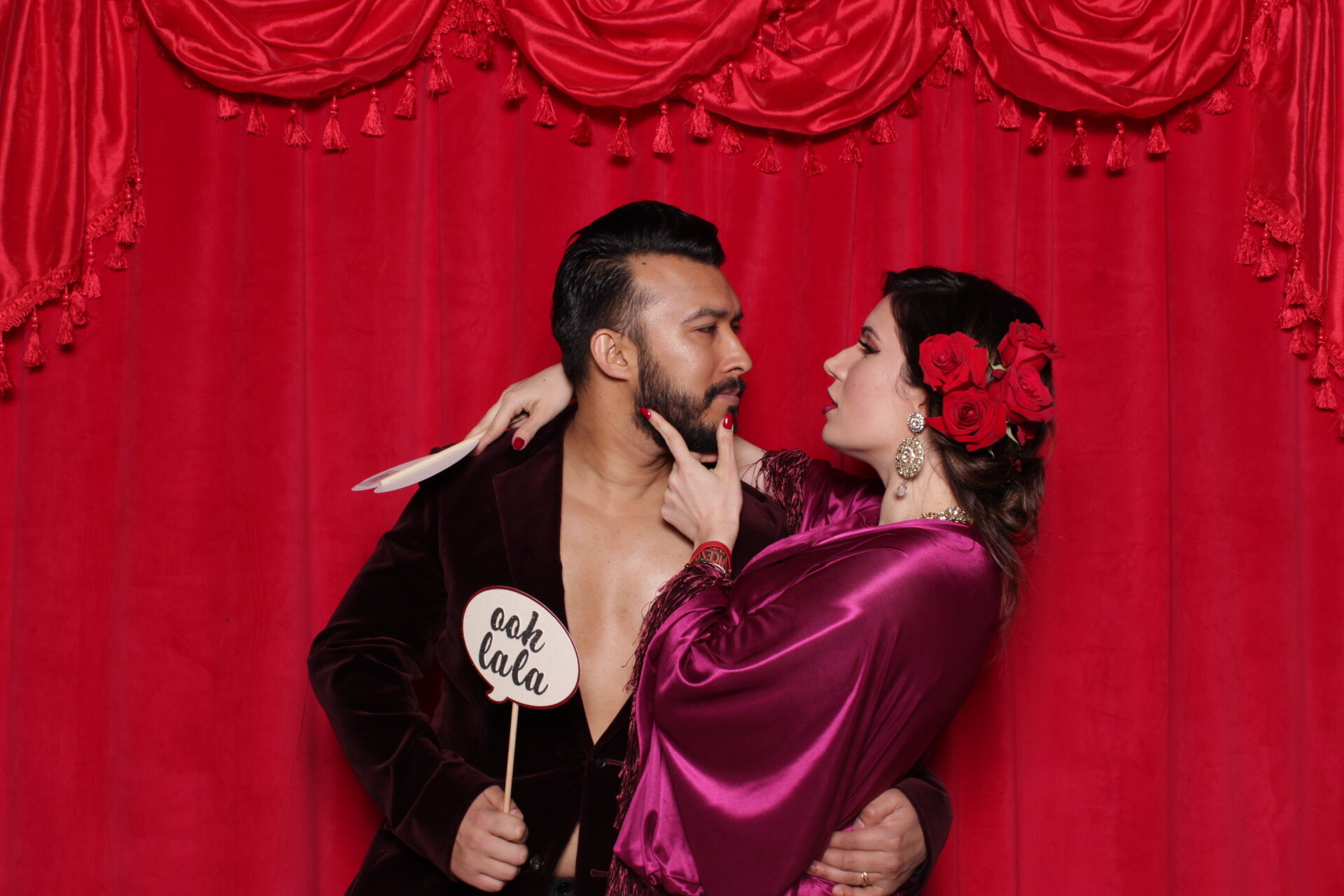 Backdrops Photo booth Rental for Events in NYC: Flux Photobooth Company