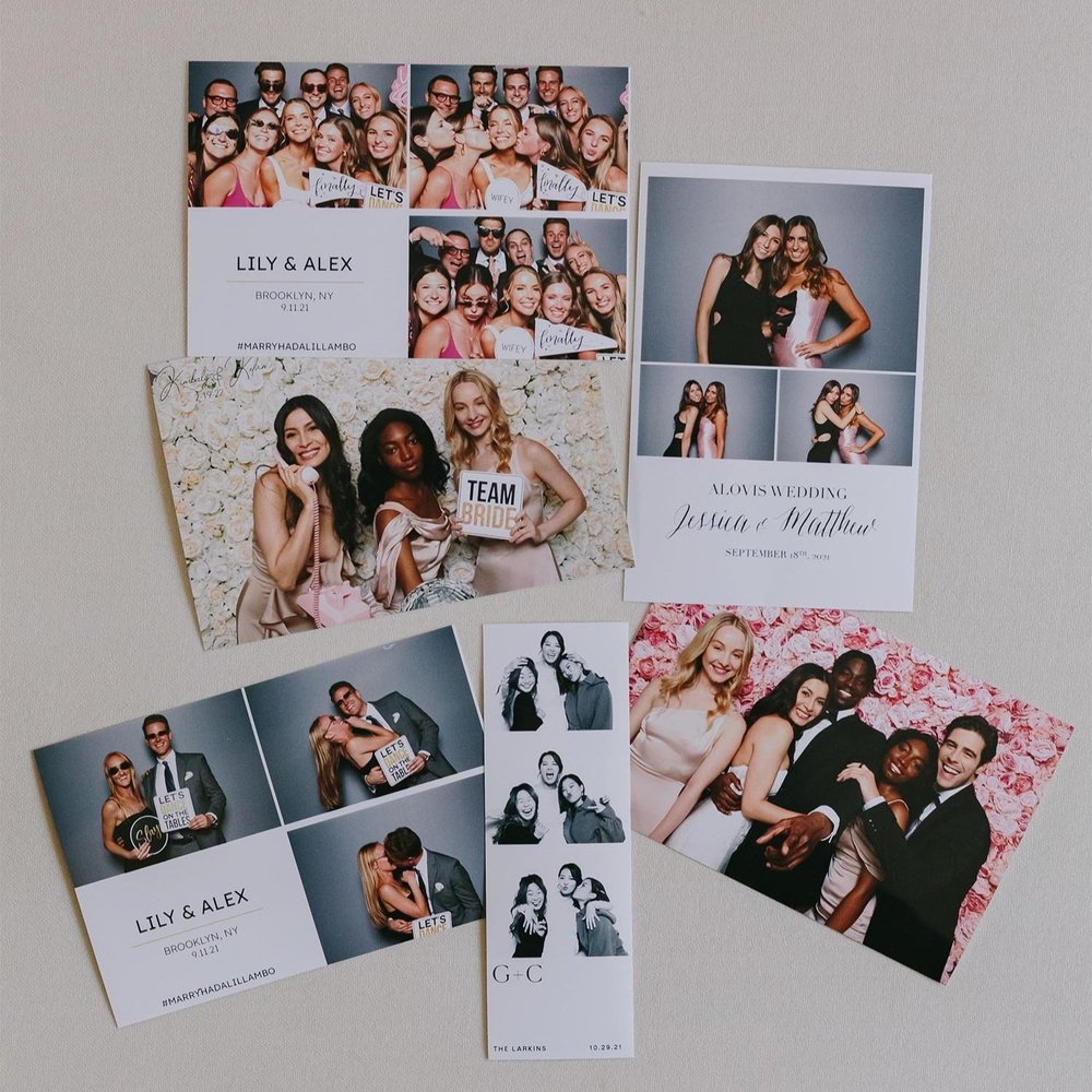 Wedding Photo Booth, Black & White Glam, Portrait Lounge & More Photo ...