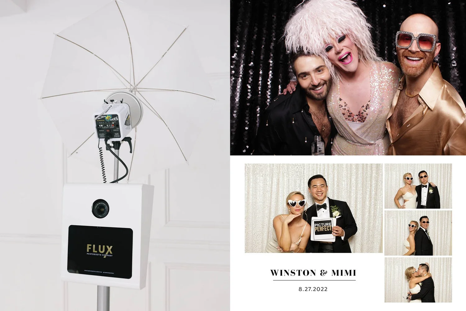 Weddings and Parties Photo booth Rental for Events in NYC: Flux ...