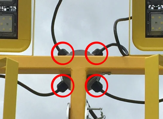 Retrofit metal halide light towers — The Beacon LED Tower Light