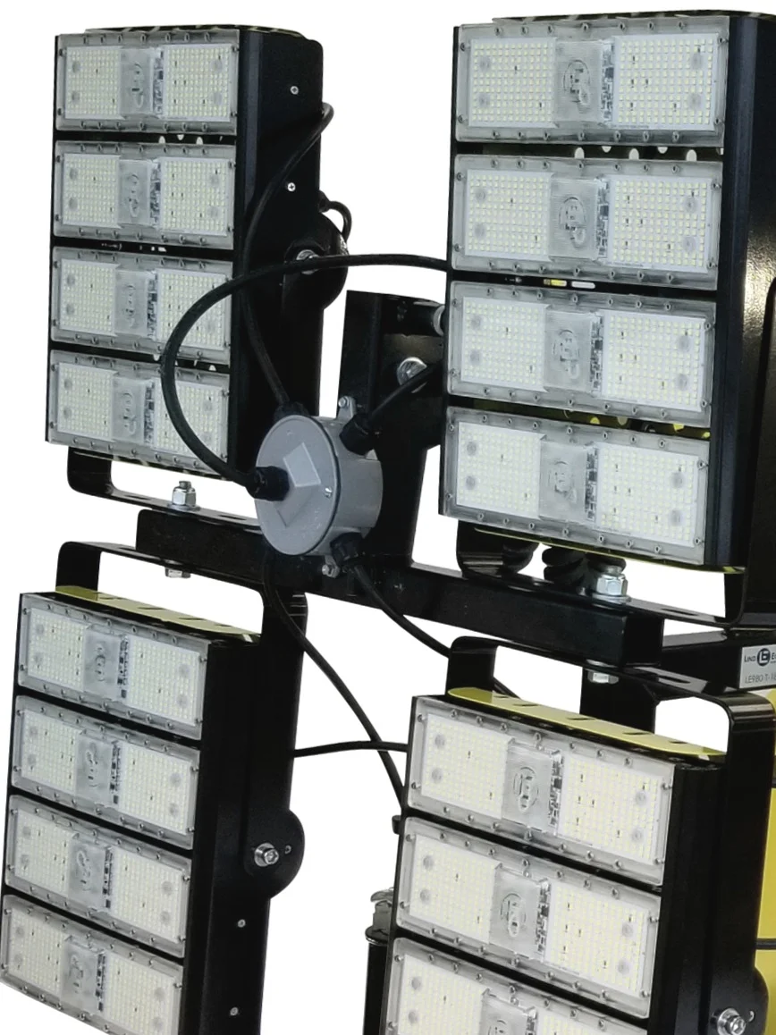Retrofit metal halide light towers — The Beacon LED Tower Light