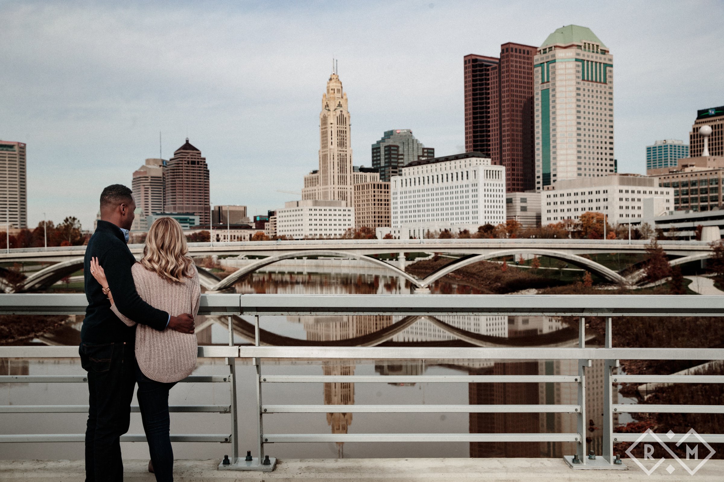 Downtown, Late Autumn Engagement Session - Wedding Photographer ...