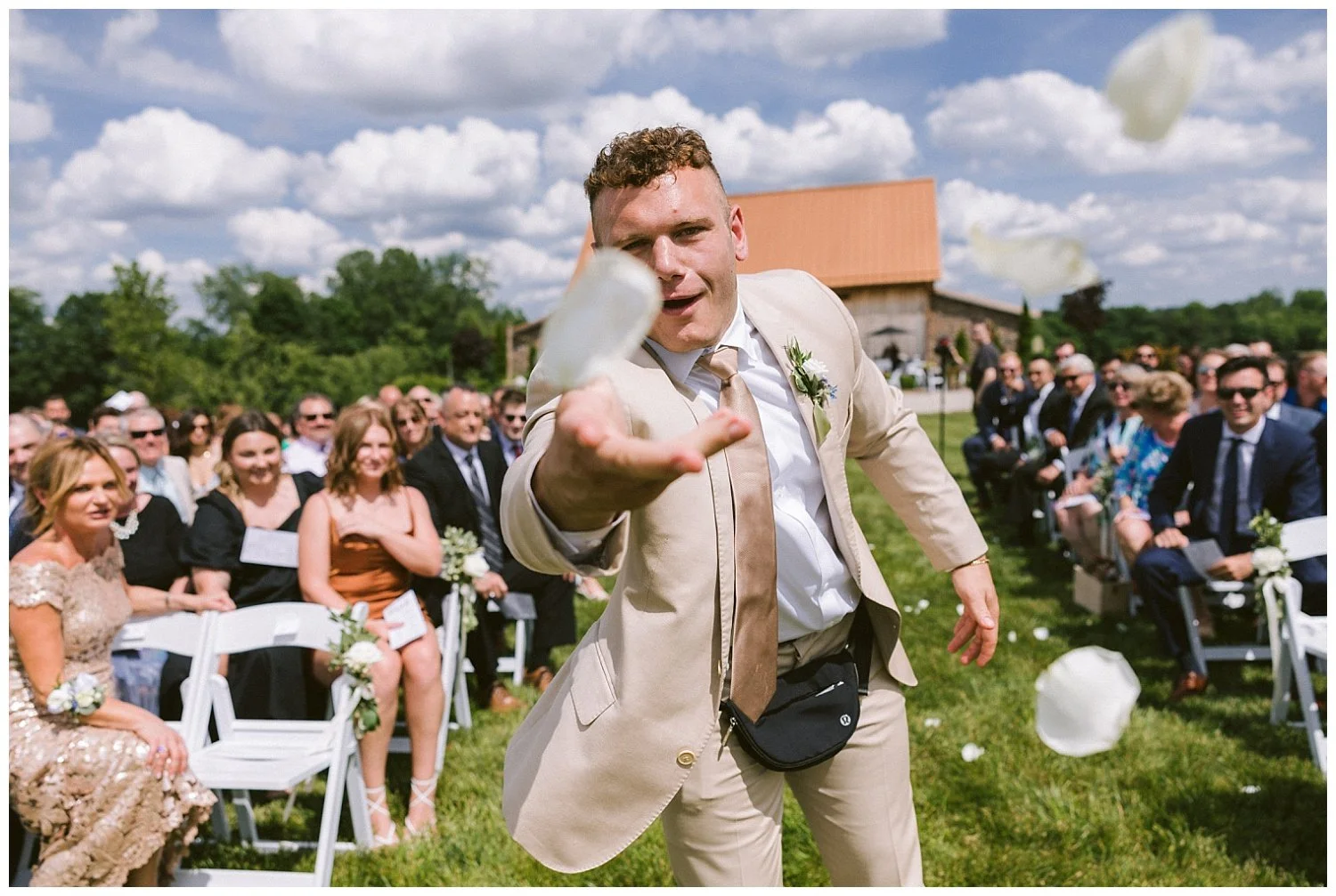 Alexandra And Kyle’s Wedding At The Rusty River Barn In Utica ...