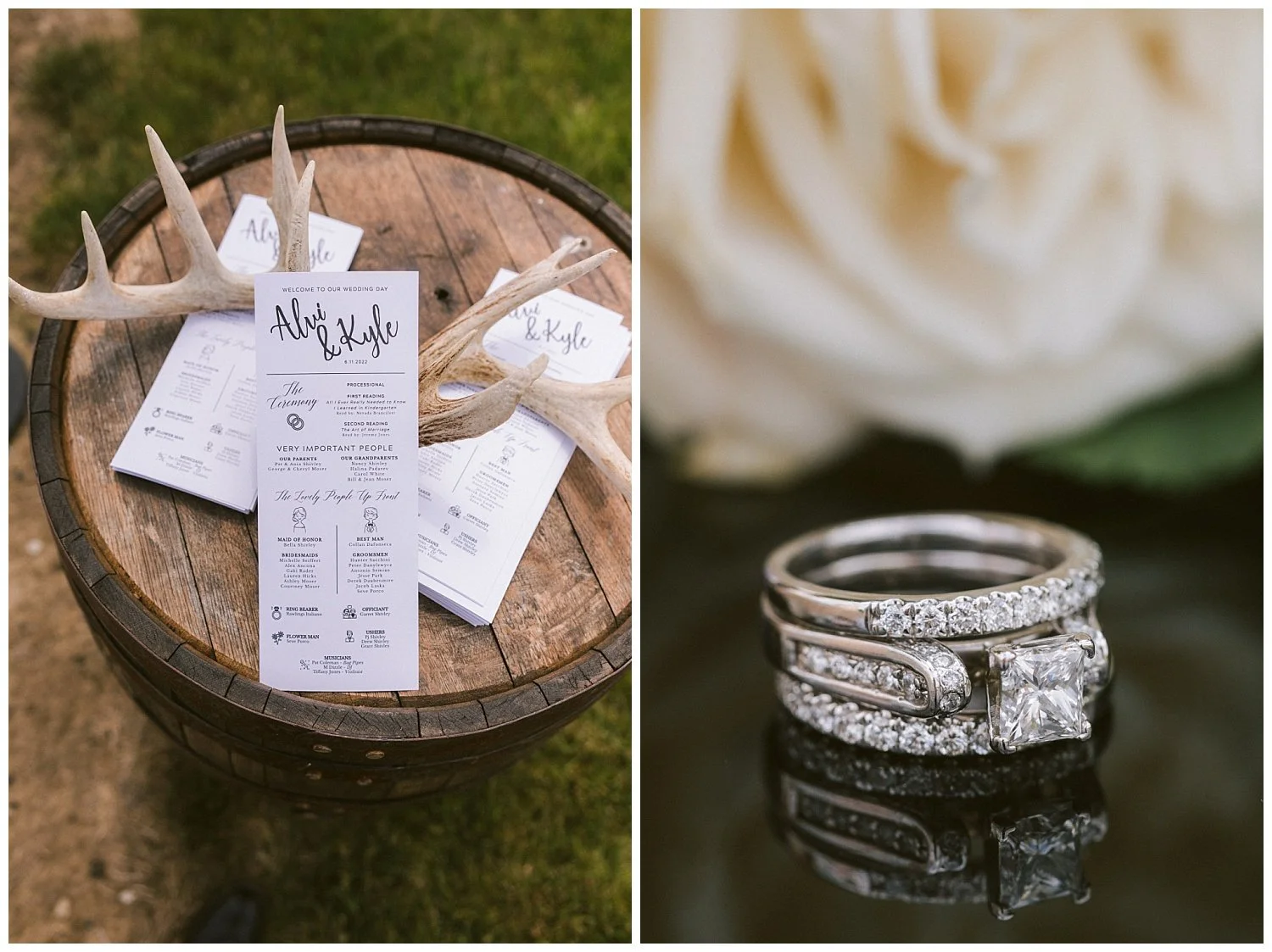 Alexandra And Kyle’s Wedding At The Rusty River Barn In Utica ...