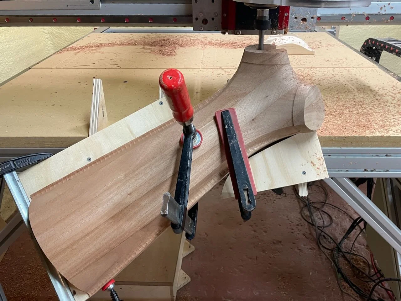 Process: CNC Carved Pedestal Bases — Jack Mauch